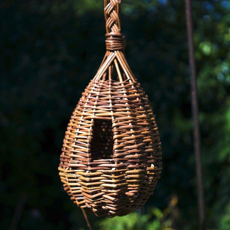 Wicker Bird House Kit | Willow Bird Box Kit – My Own 2 Hands