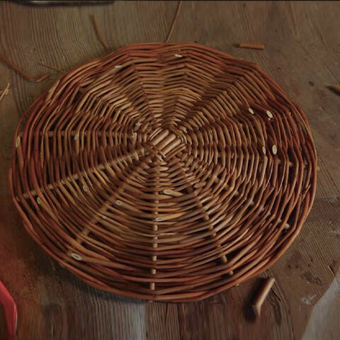How to Weave a Round Basket Base Course Only (Free) – My Own 2 Hands